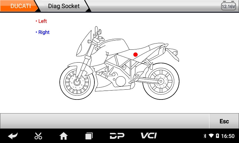 OBDStar iScan Ducati Motorcycle Diagnostic Tool