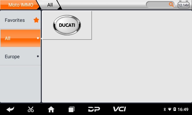 OBDStar iScan Ducati Motorcycle Diagnostic Tool