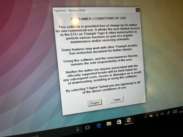 Triumph Bike OBD Tools