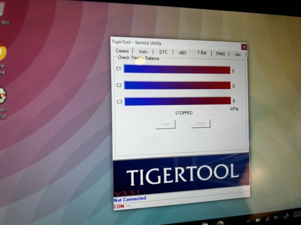 Windows Tablet and BMDiag Bluetooth ELM for Triumph Diagnostics ...