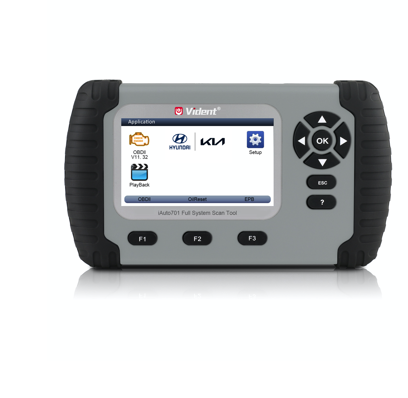 Vident iAuto701 Hyundai Kia Handheld Diagnostic Tool.