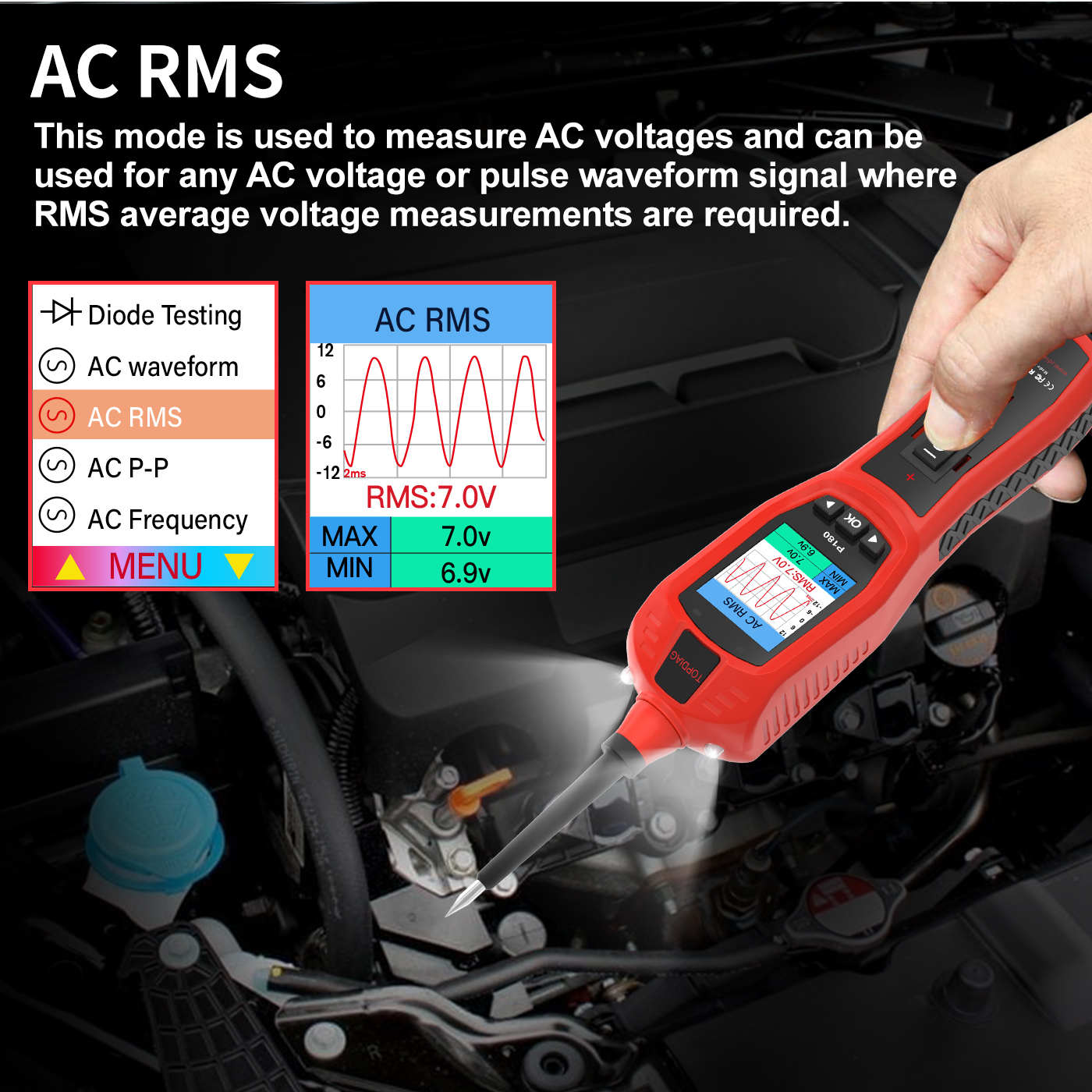 P180 Circuit tester with Broken Wire Finder