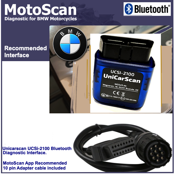 Motoscan BMW Motorcycle Diagnostic Kit